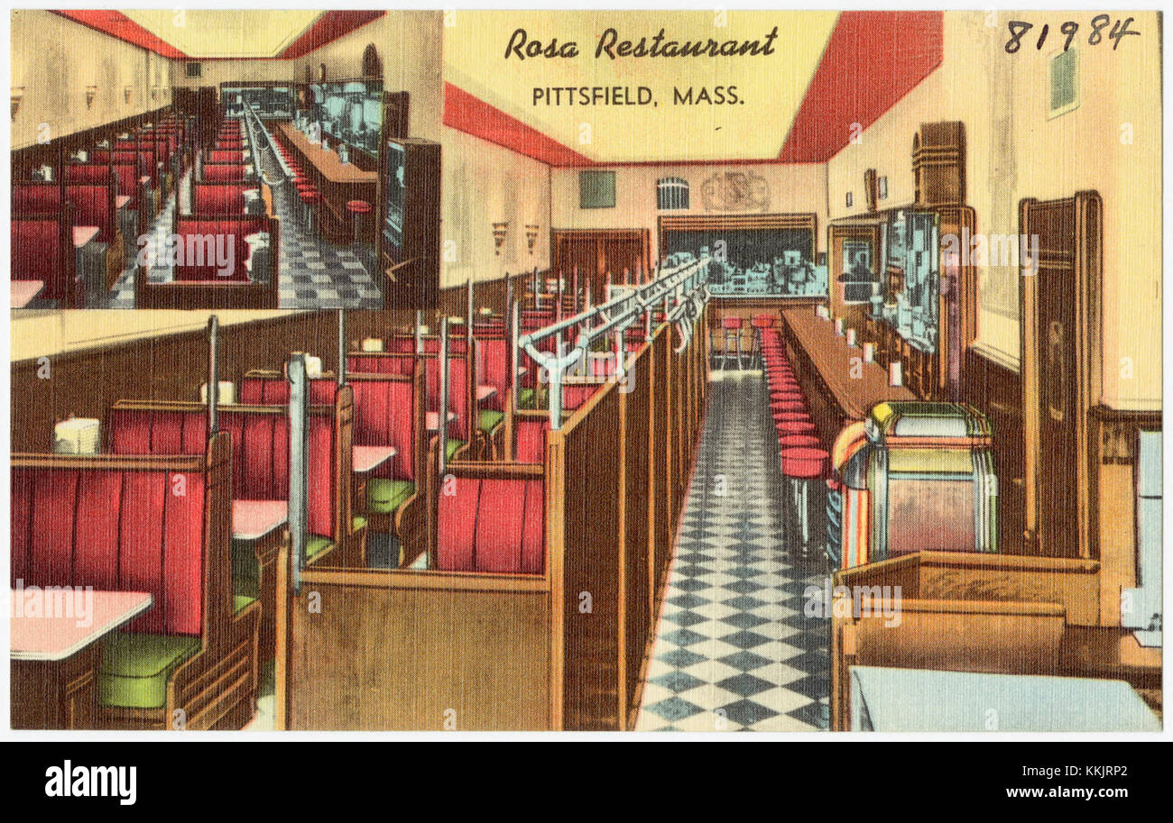 Rosa Restaurant, located in Pittsfield, Massachusetts, was a popular ...