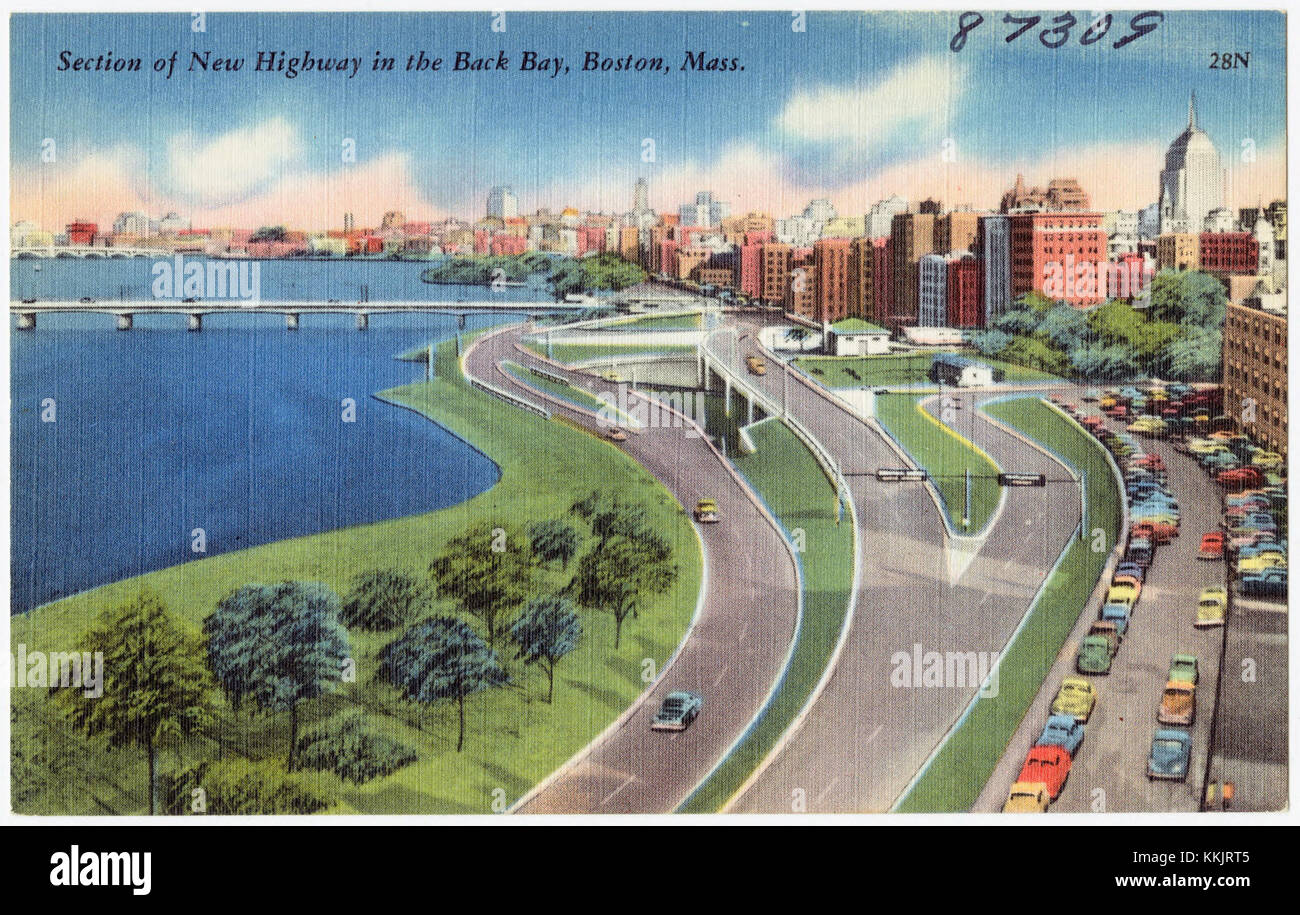 Old boston highway hi-res stock photography and images - Alamy