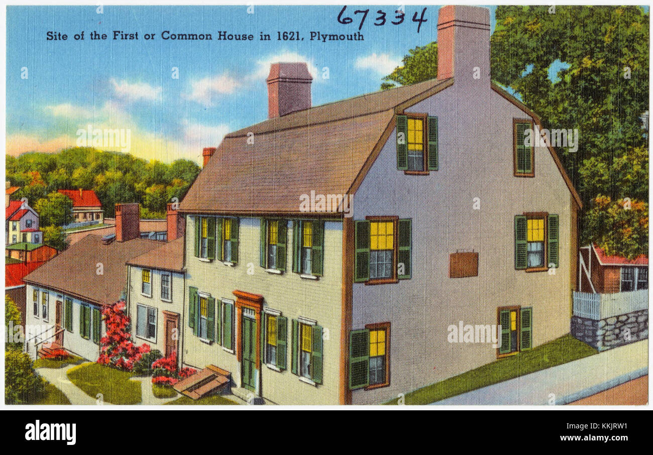 The site marks the location of the first or common house built in ...