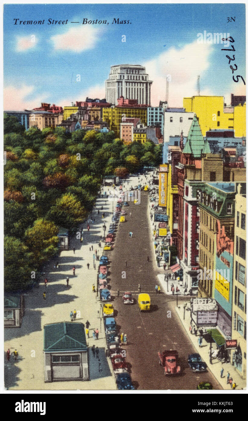 Tremont street boston hi-res stock photography and images - Alamy