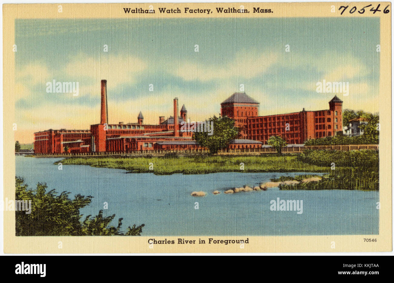 The Waltham Watch Factory, once located in Waltham, Massachusetts, was ...