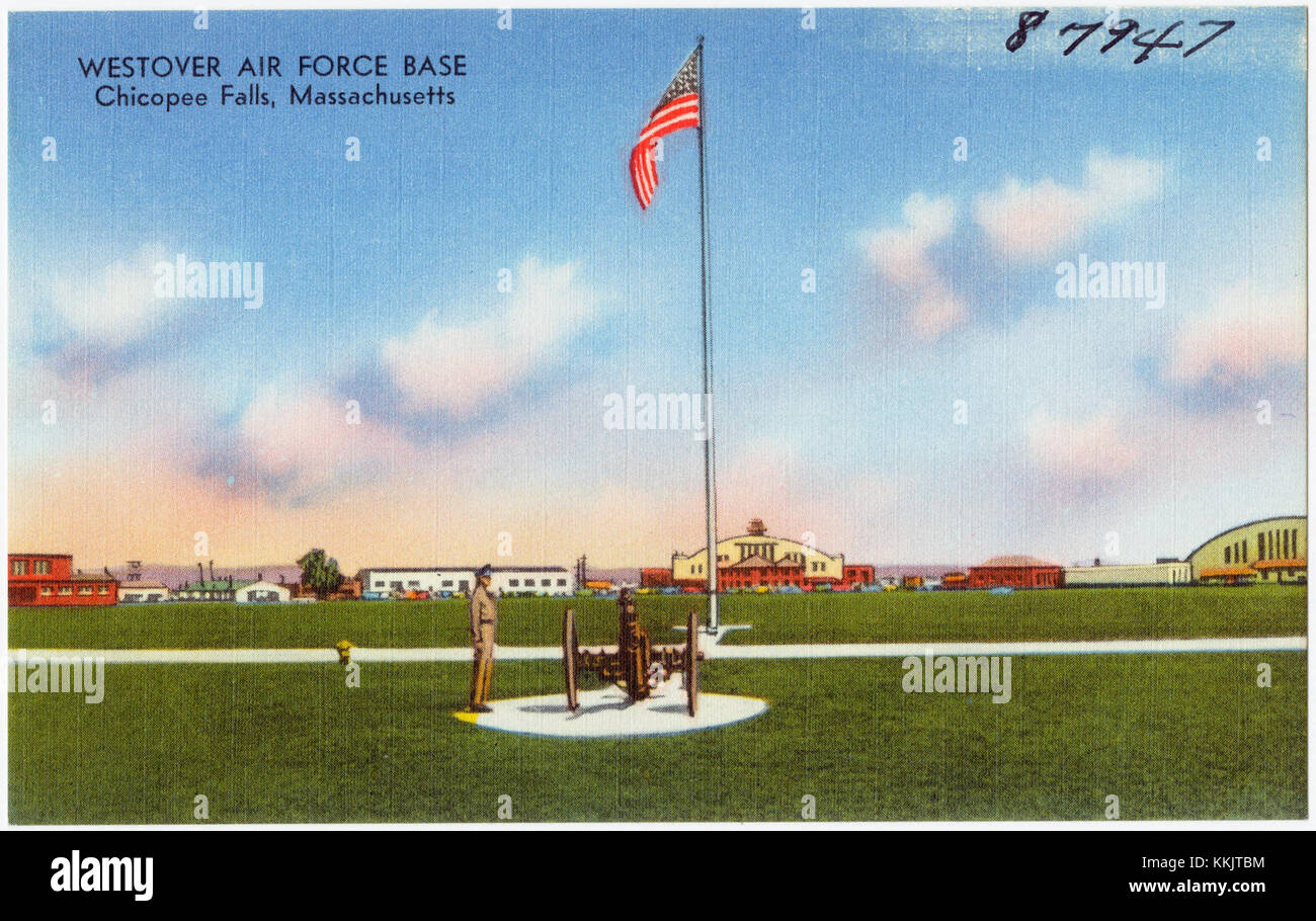 Westover Air Force Base, located in Chicopee Falls, Massachusetts ...