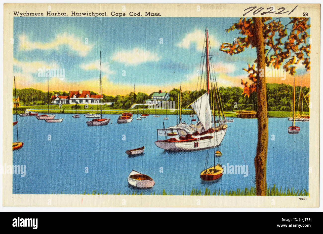 Wychmere harbor hi-res stock photography and images - Alamy