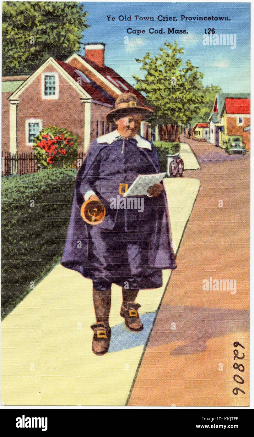 Ye Old Town Crier, located in Provincetown, Cape Cod, is a notable ...