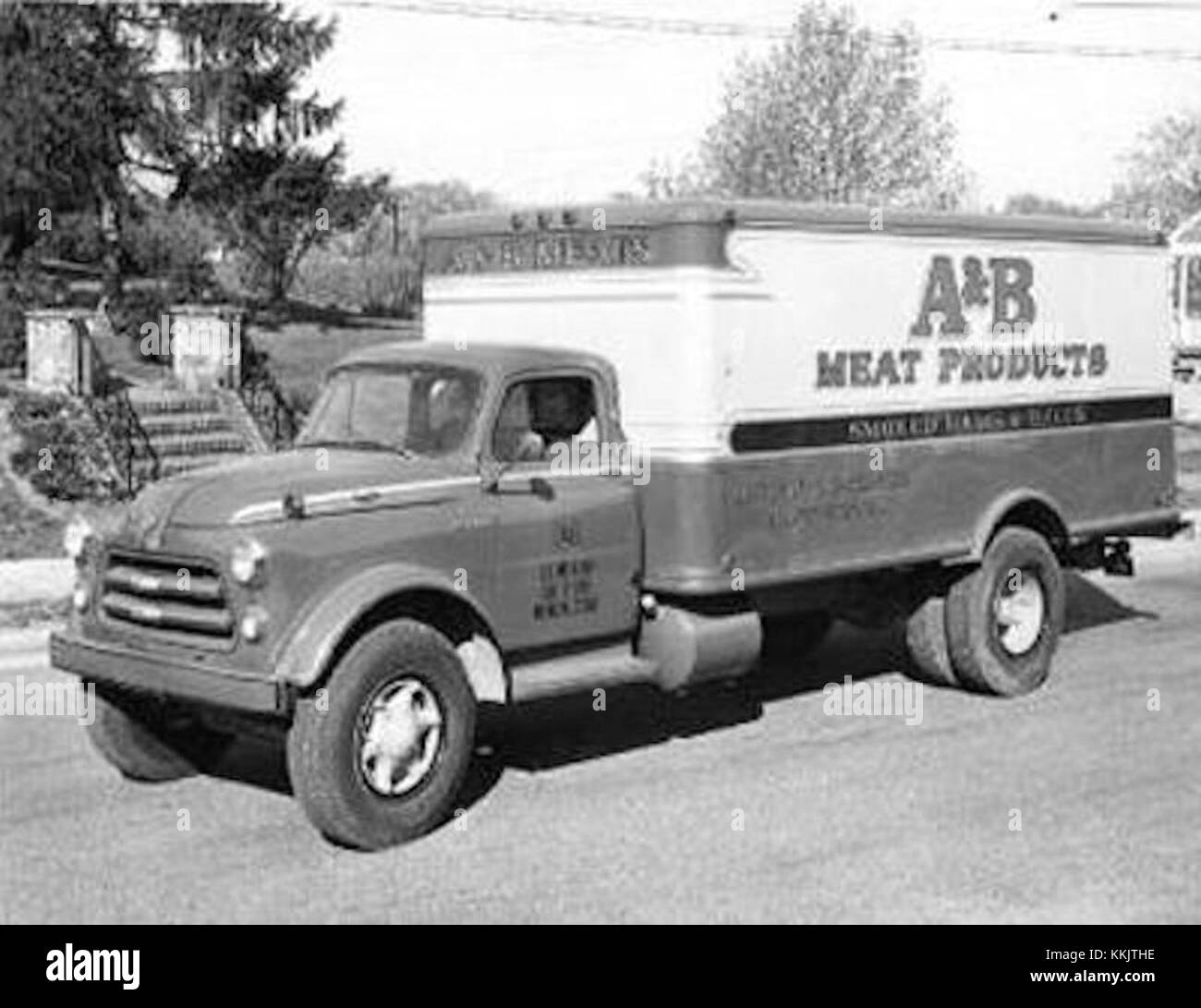 1955 truck Black and White Stock Photos & Images - Alamy