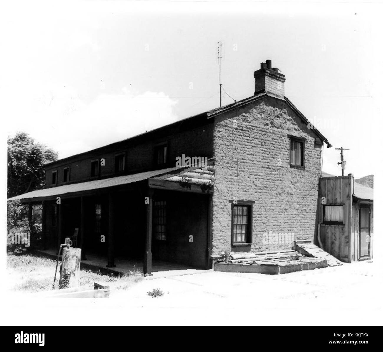 Ensign-Smith House 1982 - Paragonah Utah Stock Photo - Alamy