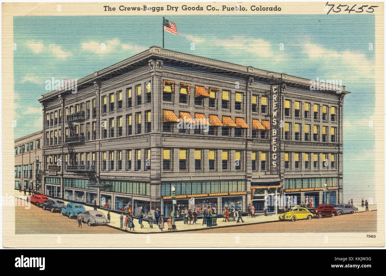The Crews-Beggs Dry Goods Co. in Pueblo, Colorado, was an important ...