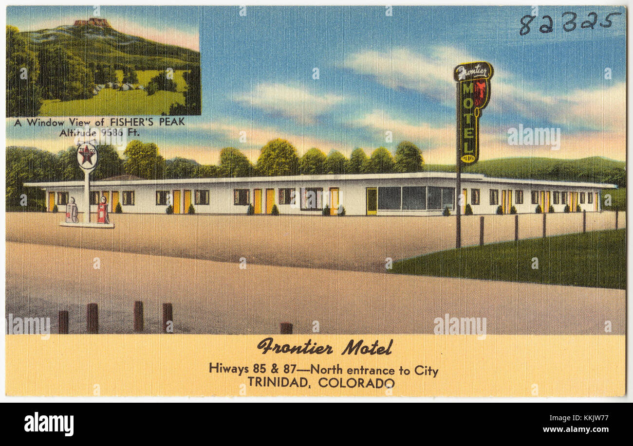 The Frontier Motel is located near the north entrance to Trinidad ...