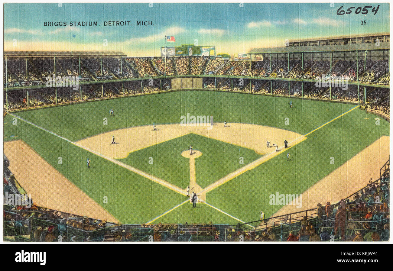 Vintage baseball stadium hi-res stock photography and images - Alamy