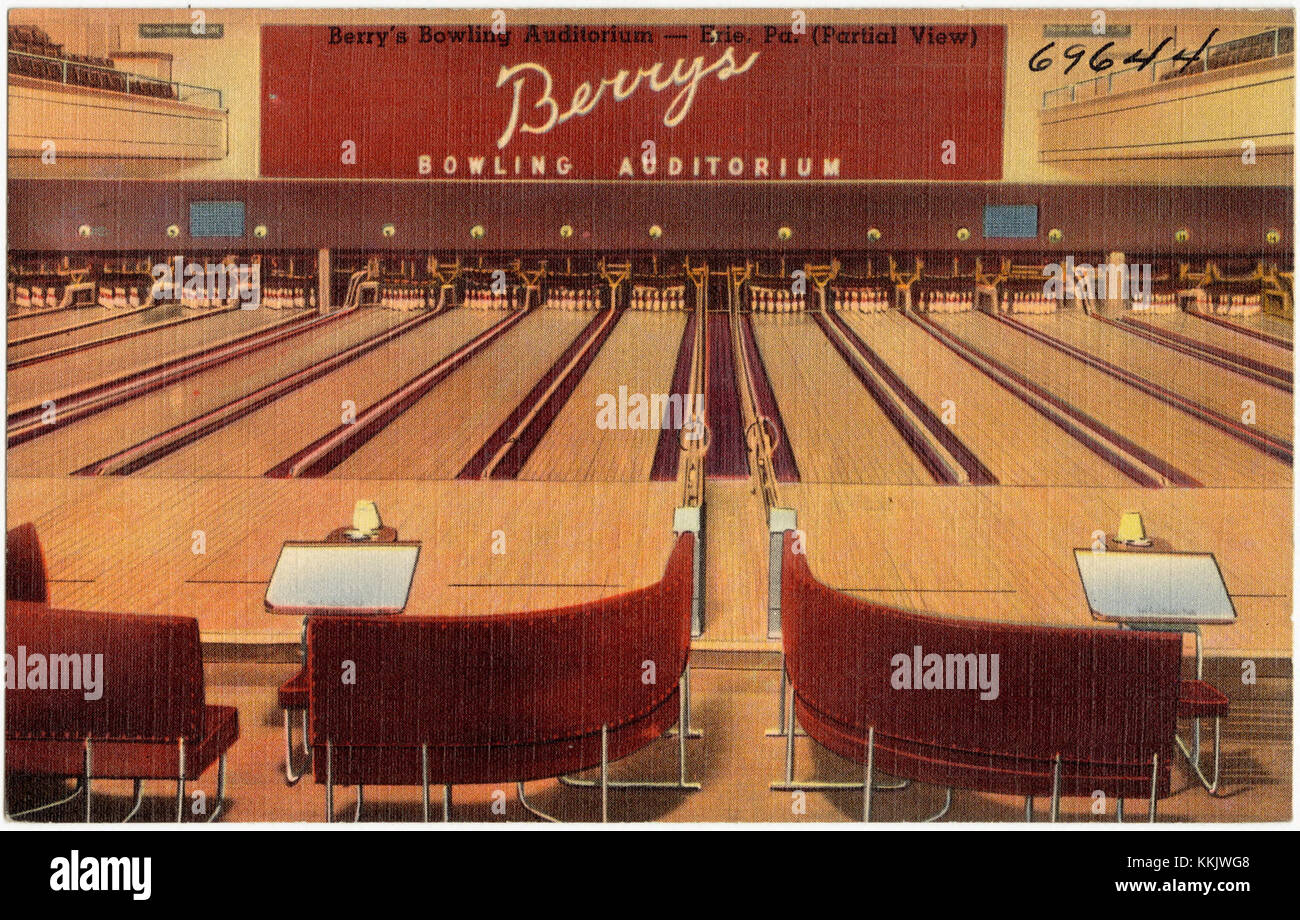 Berry's Bowling Auditorium in Erie, Pennsylvania, is a notable venue ...