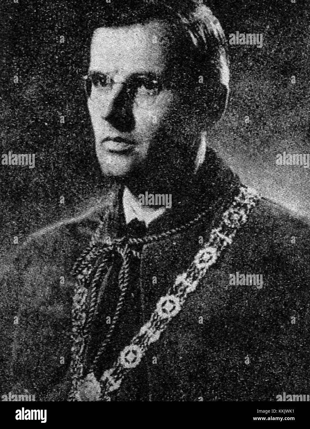 A portrait of Professor Franciszek Adamanis (1900–1962), a ...