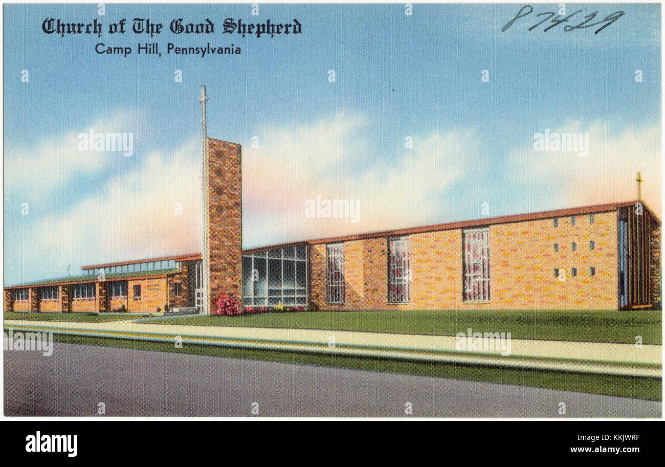 The Church of the Good Shepherd, located in Camp Hill, Pennsylvania, is ...