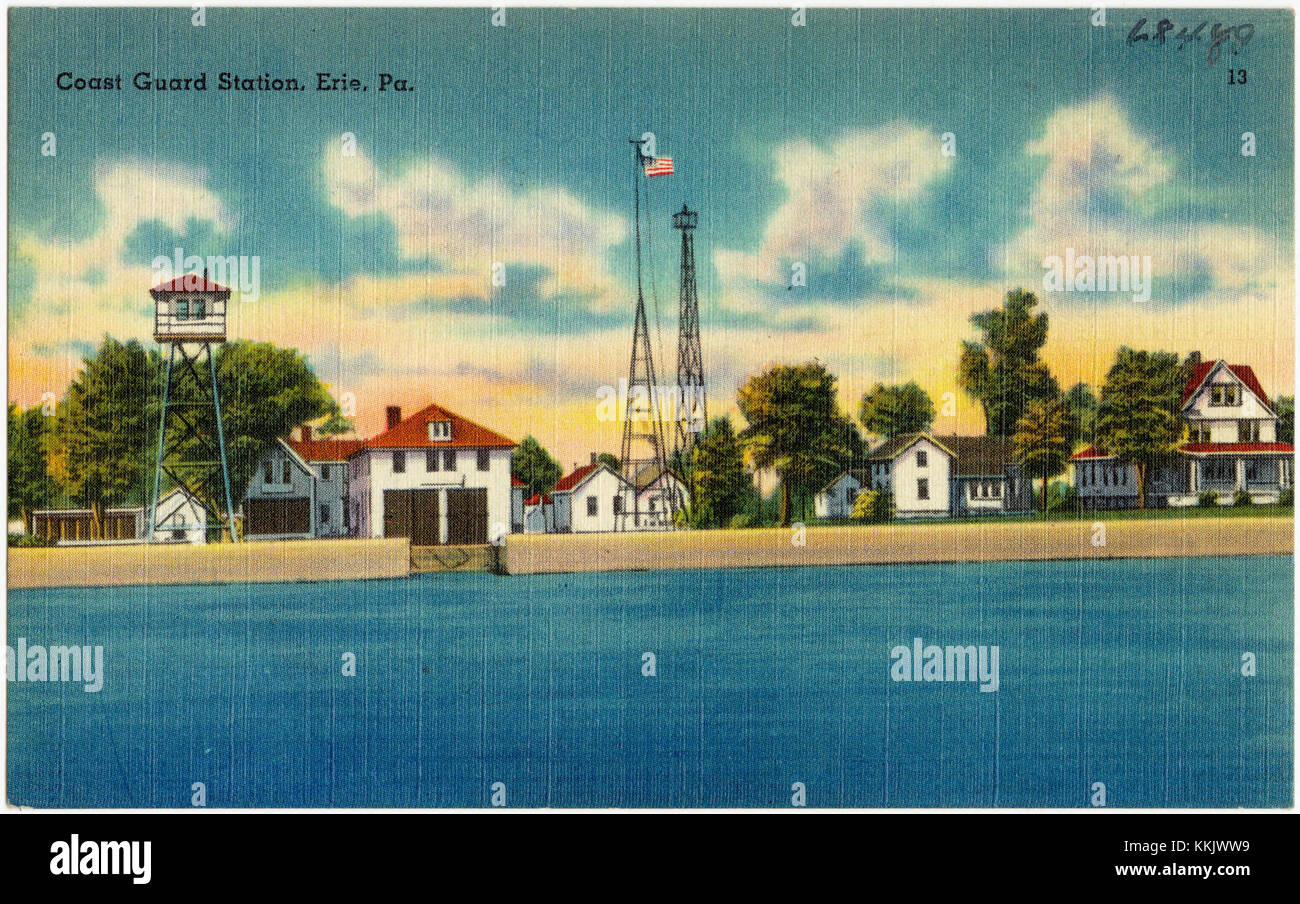 Coast Guard Station, Erie, Pa (68489 Stock Photo - Alamy