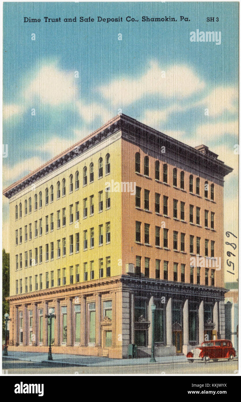 The Dime Trust and Safe Deposit Co. was a financial institution in ...