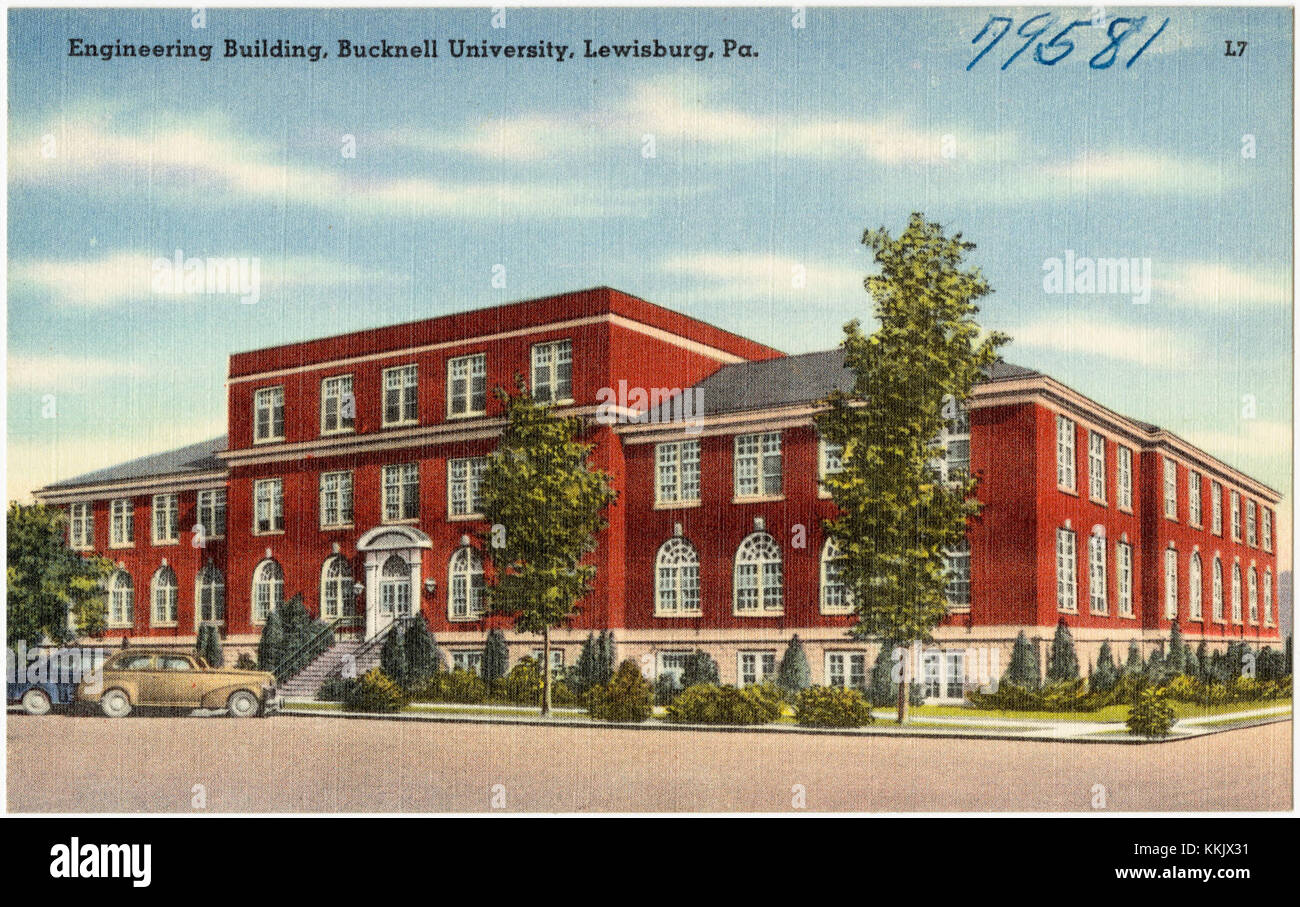 Engineering building, Bucknell University, Lewisburg, Pa (79581 Stock ...