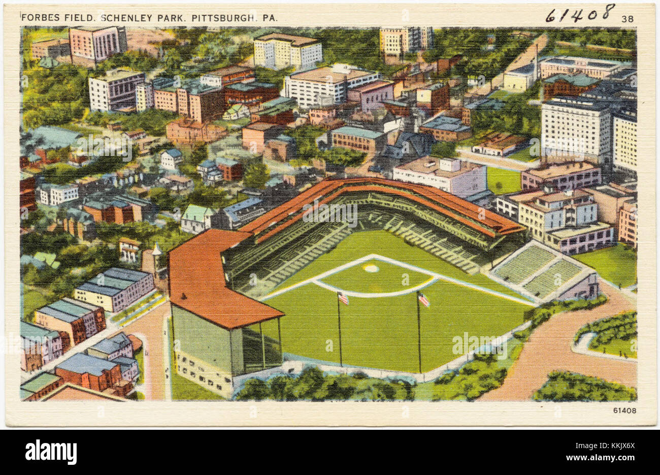 Forbes Field was a historic baseball stadium located in Schenley Park ...