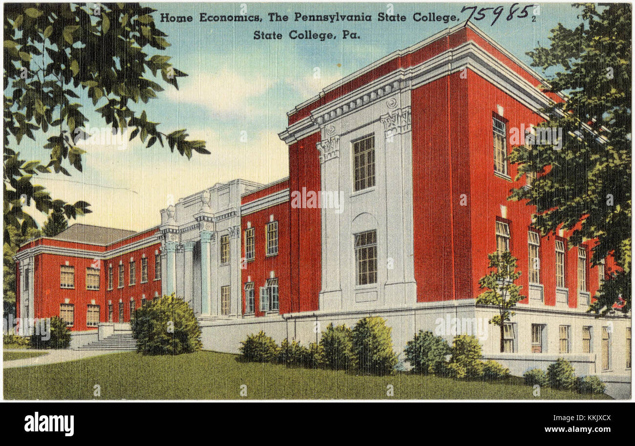 Home Economics, The Pennsylvania State College, State College, Pa ...