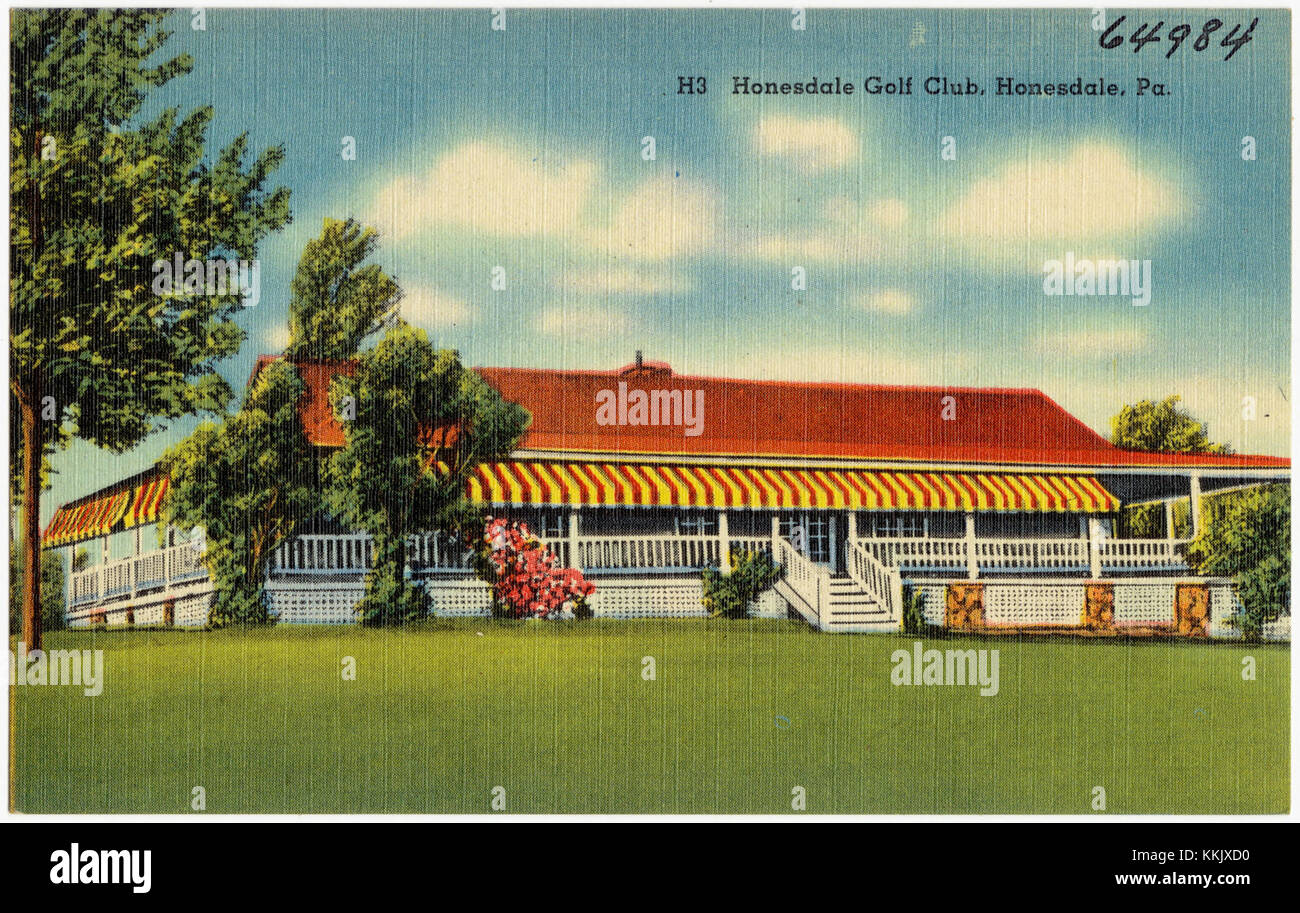 Honesdale Golf Club, Honesdale, Pa (64984 Stock Photo - Alamy