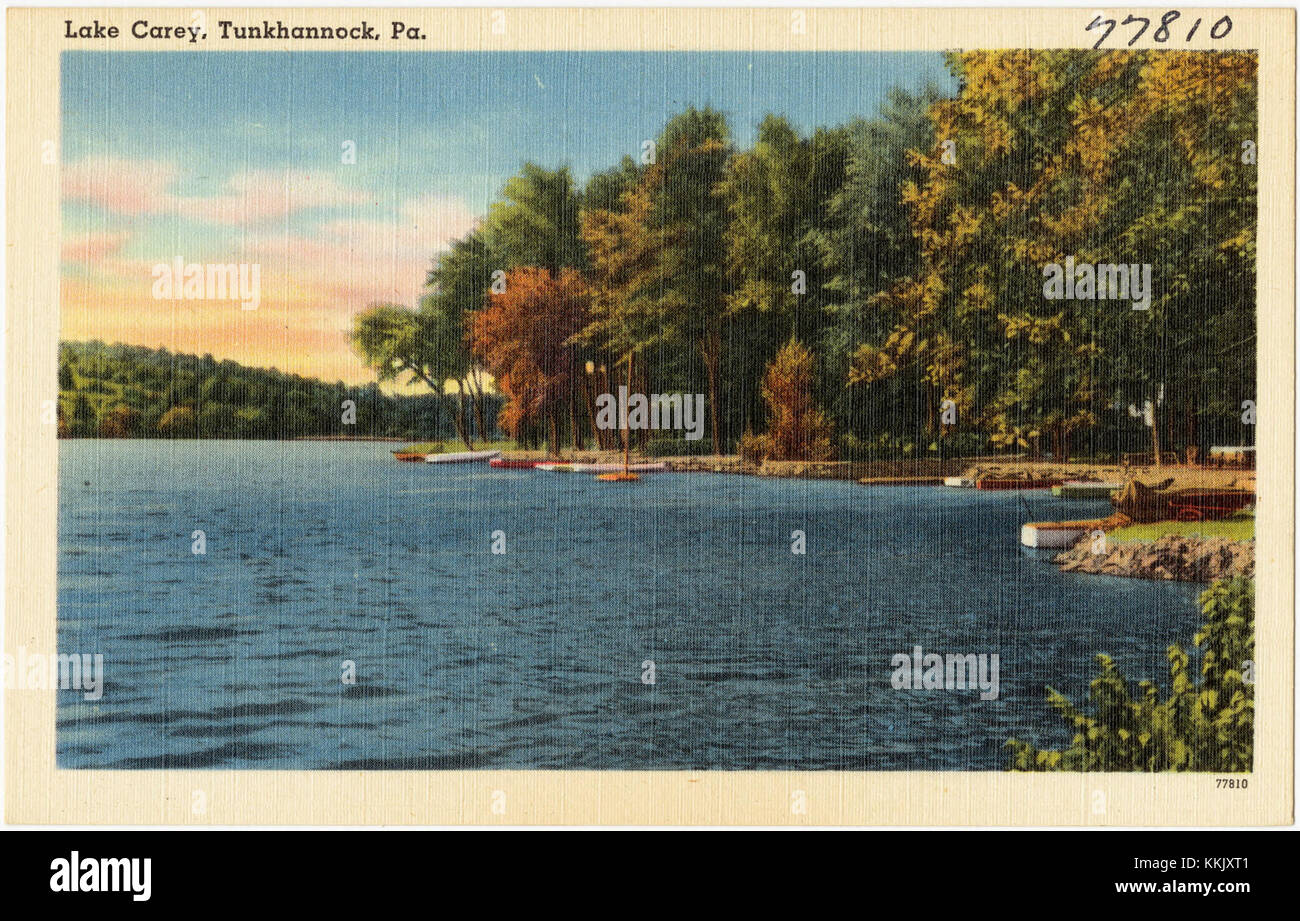Lake Carey, Tunkhannock, Pa (77810 Stock Photo - Alamy Lake Carey, Tunkhannock, Pa (77810 Stock Photo - Alamy