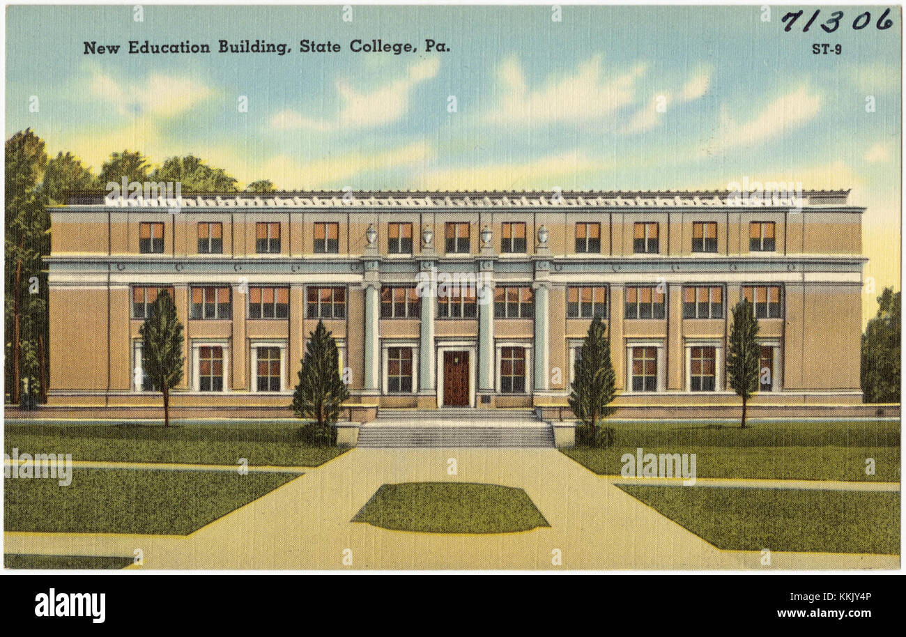 The new education building at State College, Pennsylvania, represents ...
