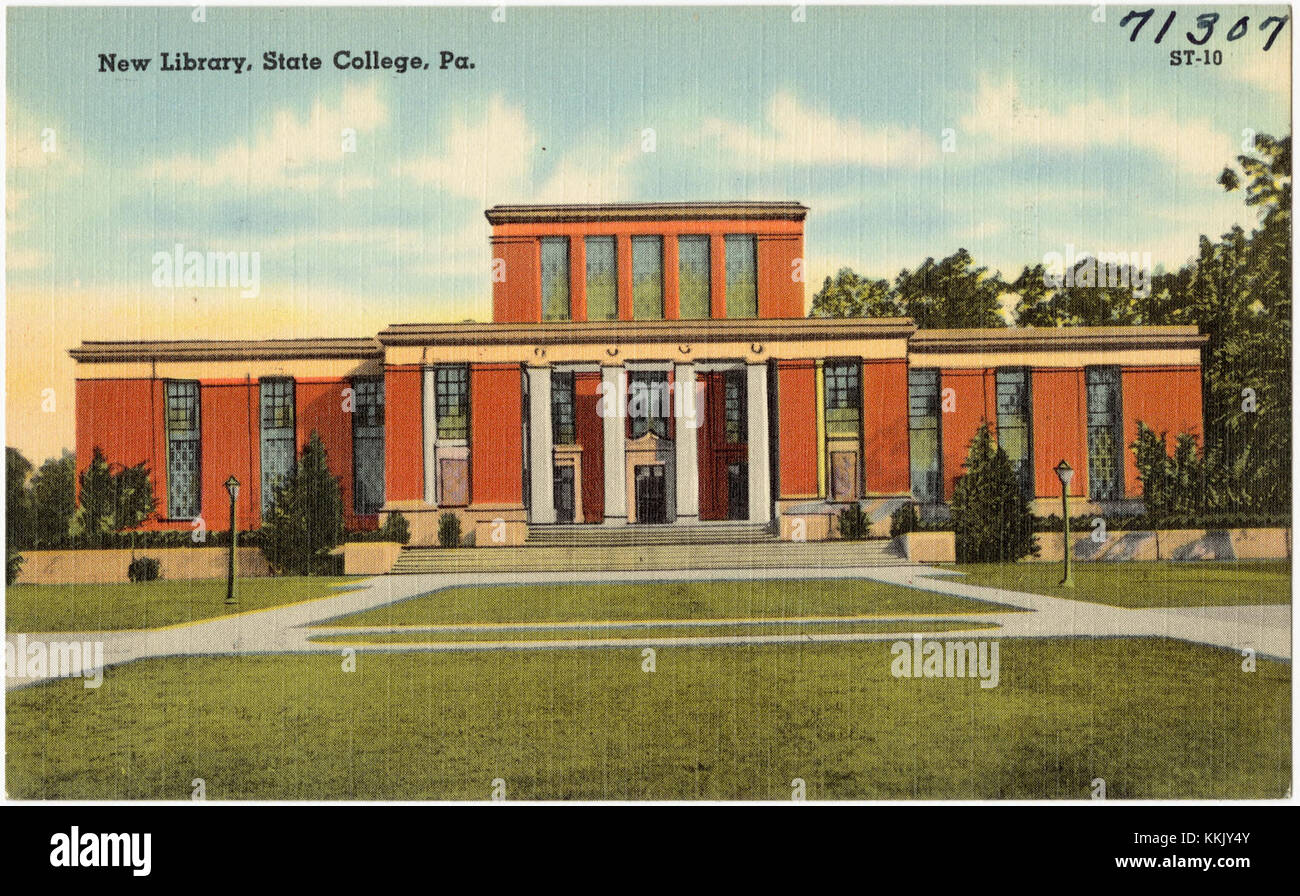 The new library in State College, Pennsylvania, is a modern facility ...