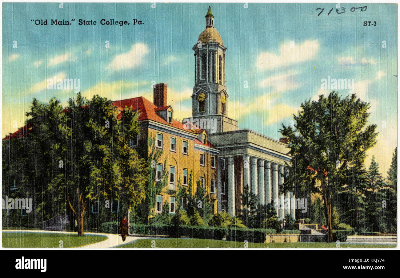 Old Main is a historic building located on the campus of State College ...