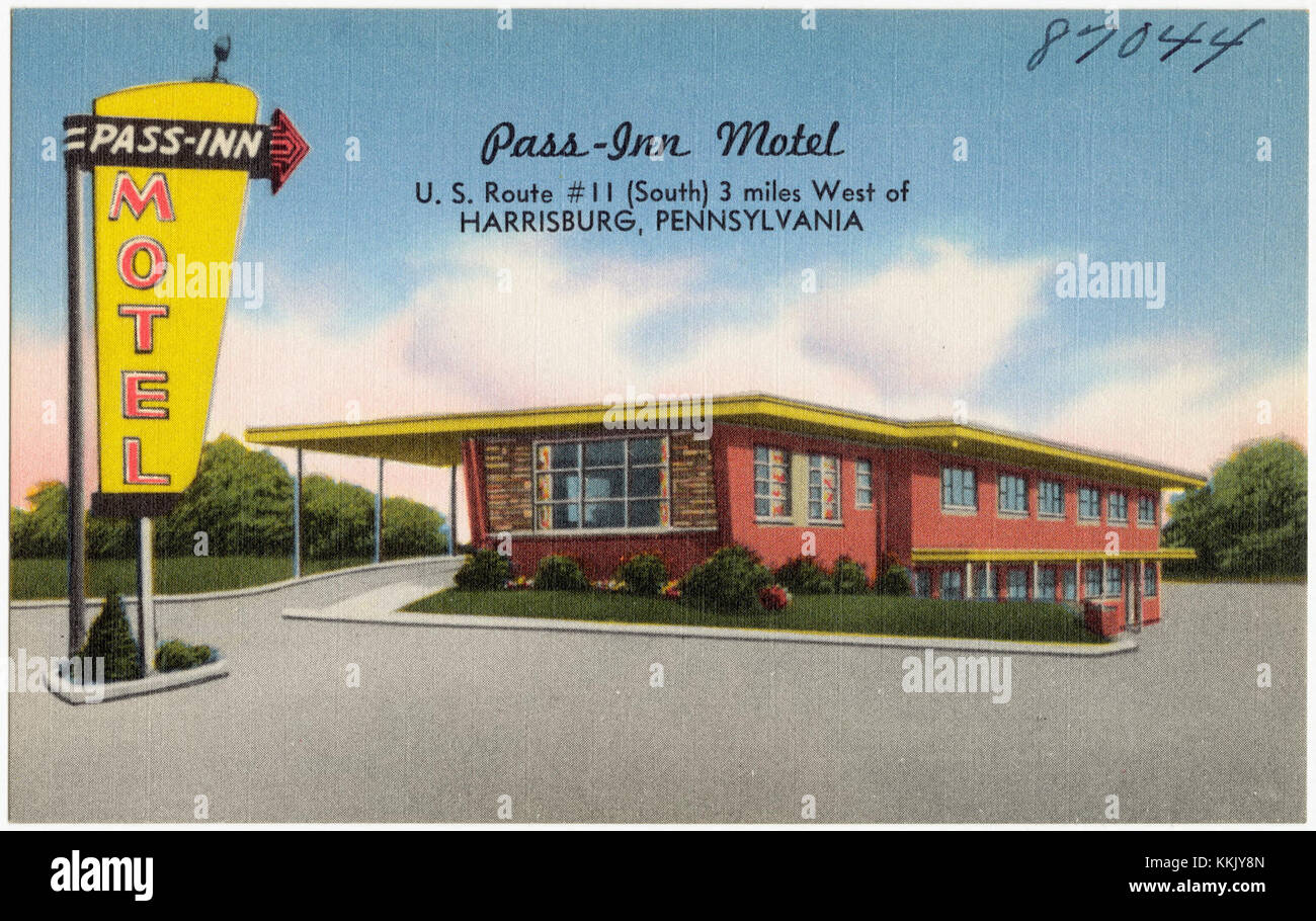The Pass-Inn Motel, located along U.S. Route 11, is situated 3 miles ...