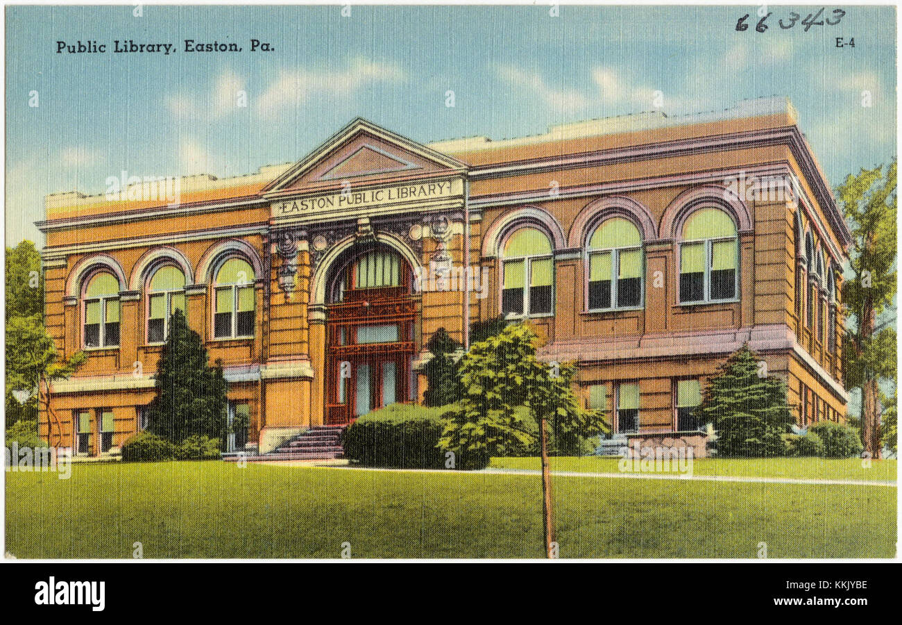 The public library in Easton, Pennsylvania, is an important community ...