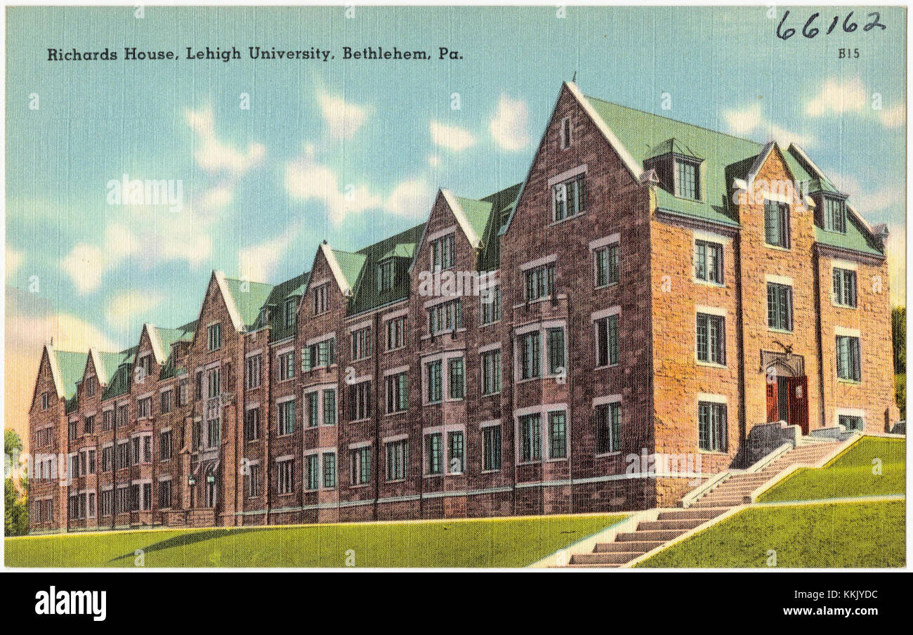 The Richards House at Lehigh University in Bethlehem, Pennsylvania ...