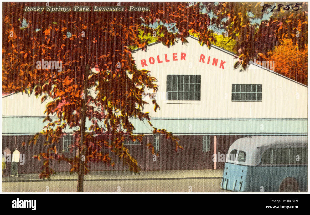 Rocky Springs Park, established around 1890 in Lancaster, Pennsylvania ...