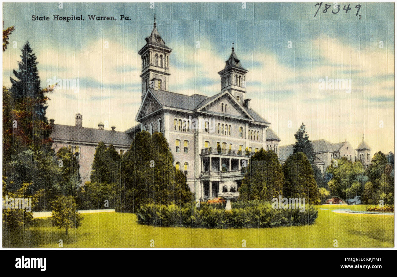 State hospital, Warren, Pa (78349 Stock Photo - Alamy