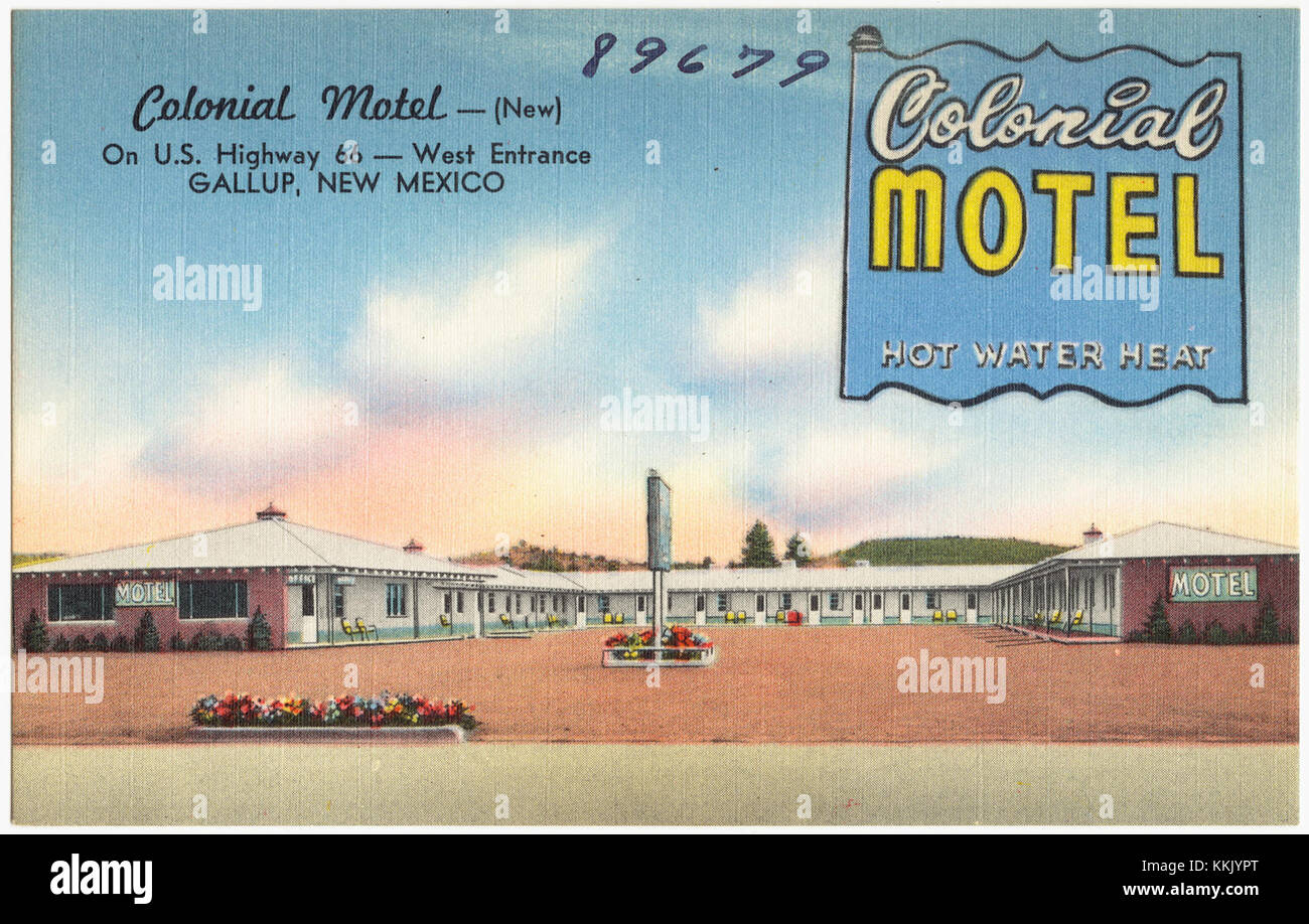 The Colonial Motel, located on the west entrance of U.S. Highway 66, is ...
