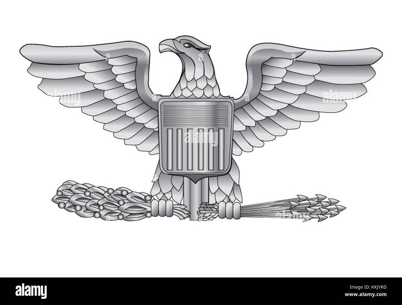 A new rendition of the O-6 Colonel’s Eagle that is closer to the actual ...