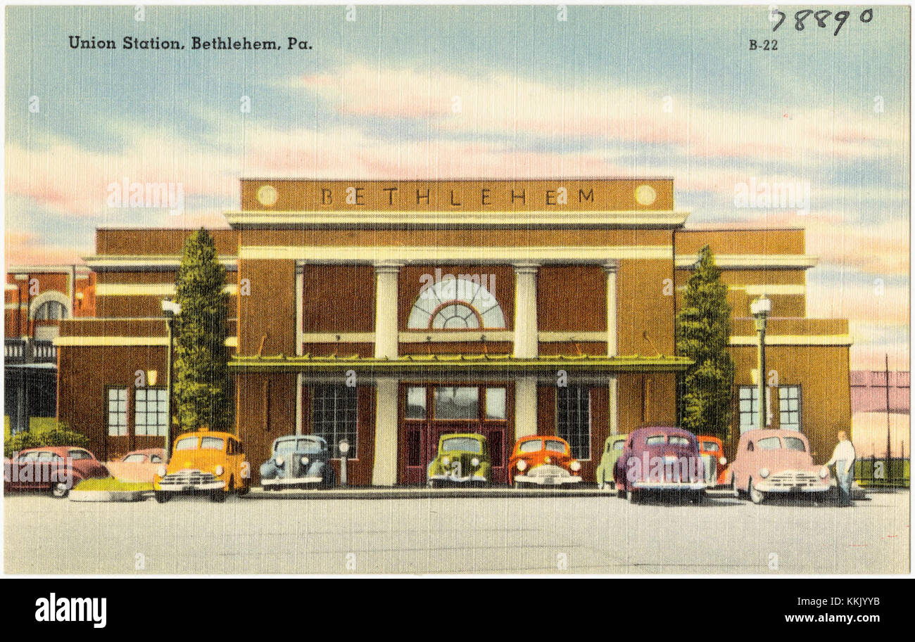 Union Station in Bethlehem, Pennsylvania, is a historic train station ...