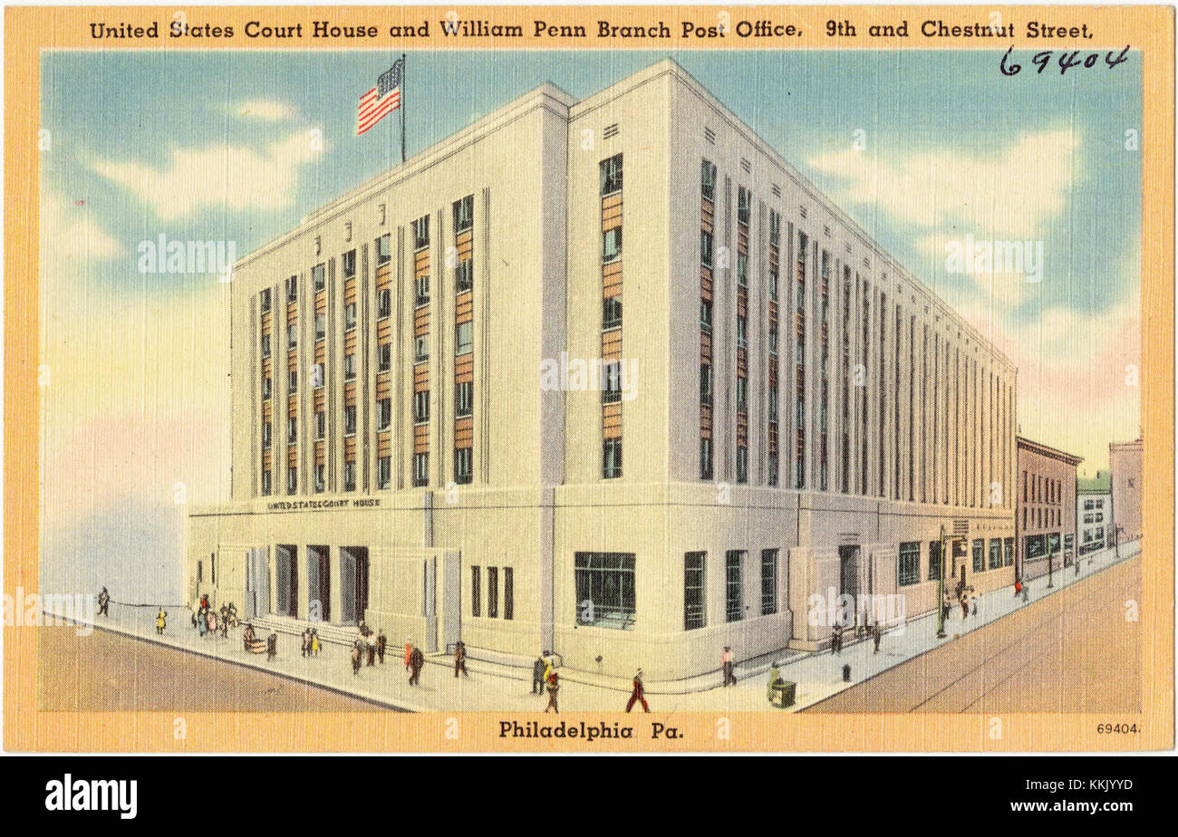 United States Court House and William Penn Branch Post Office, 9th and ...