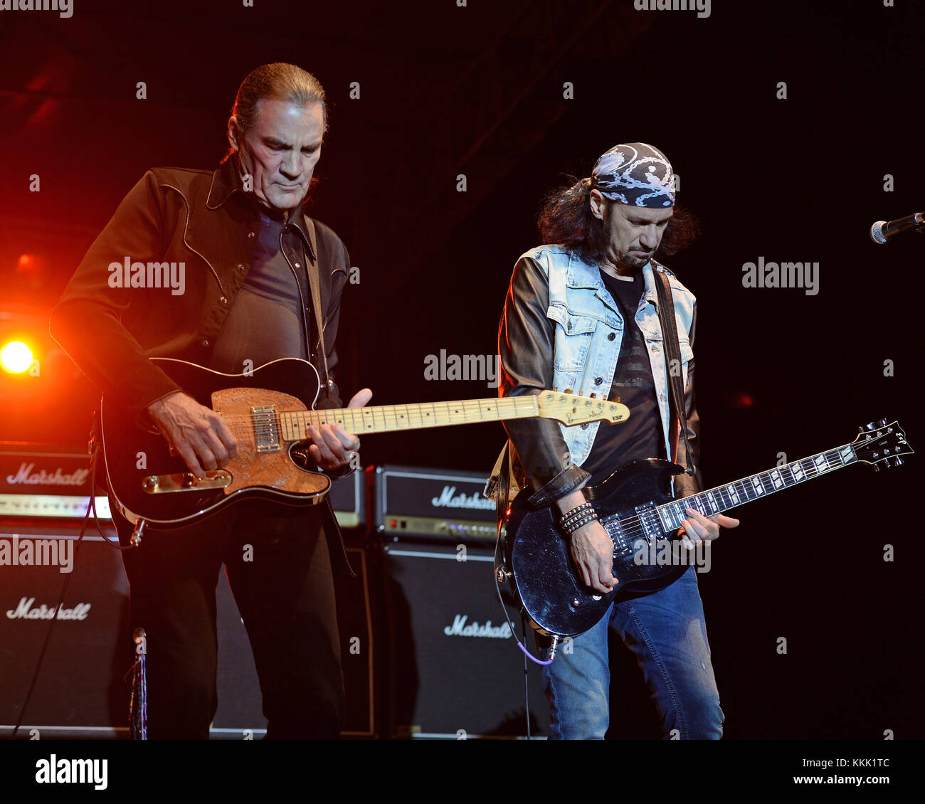 MIAMI , FL - DECEMBER 19: Mel Schacher, Max Carl, and Bruce Kulick of ...
