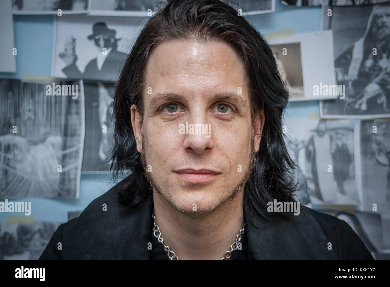 Fashion designer Todd Lynn in his London studio, UK Stock Photo - Alamy