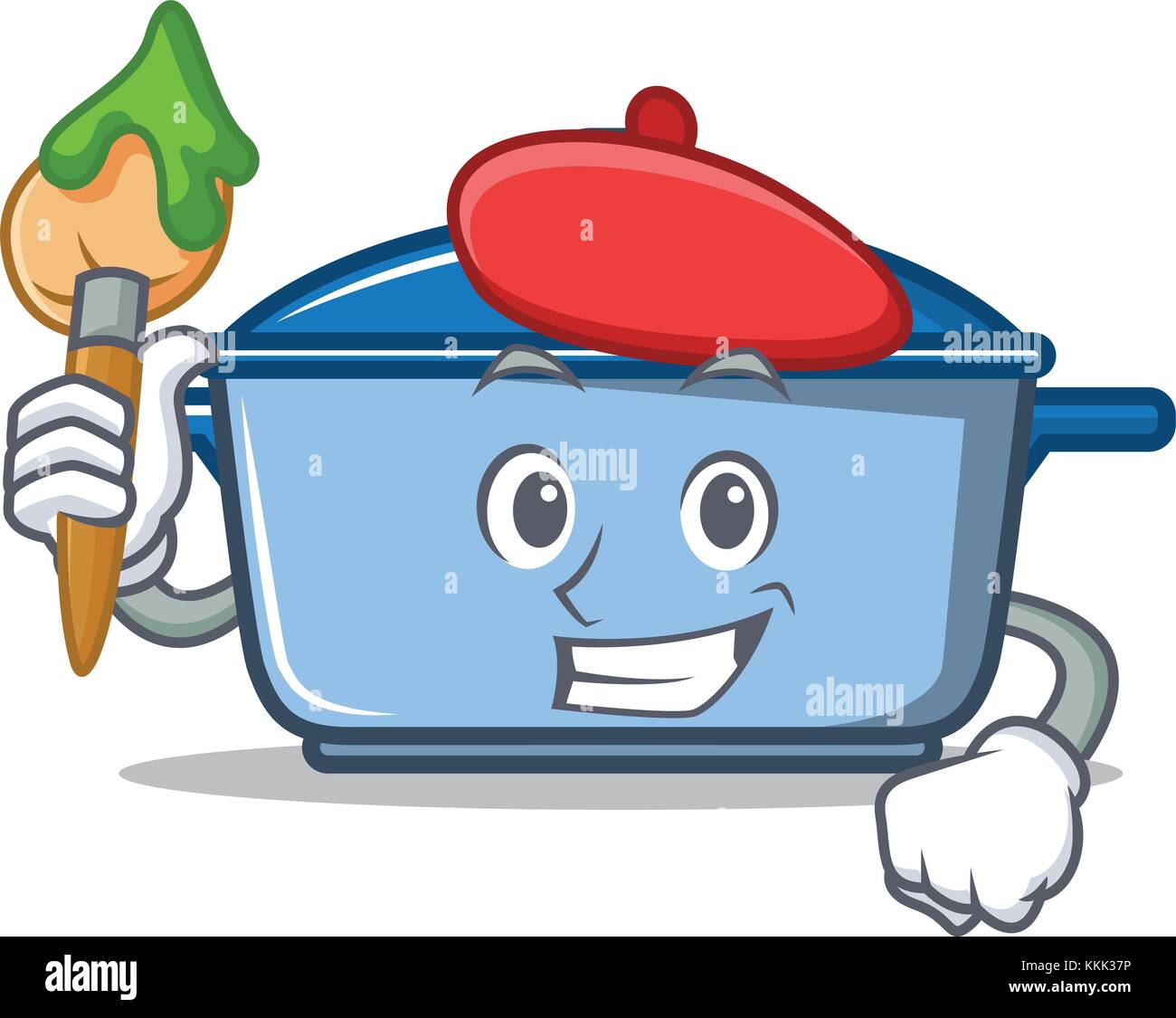 Artist kitchen character cartoon style Stock Vector Image & Art - Alamy