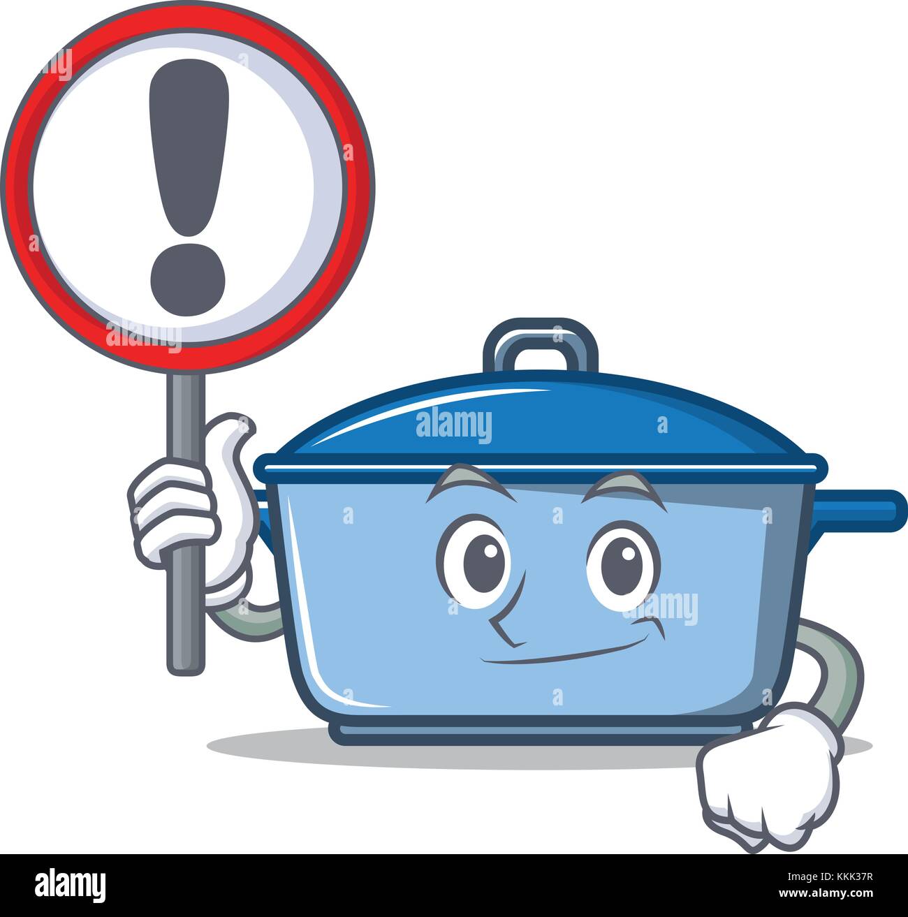 With sign kitchen character cartoon style Stock Vector Image & Art - Alamy