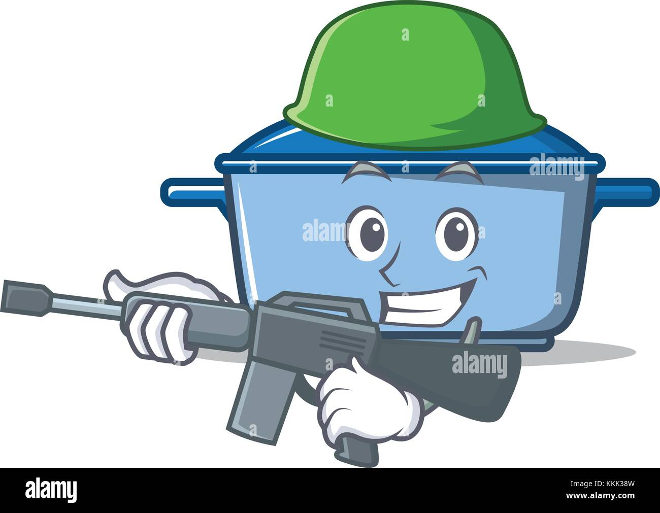 Army kitchen character cartoon style Stock Vector Image & Art - Alamy