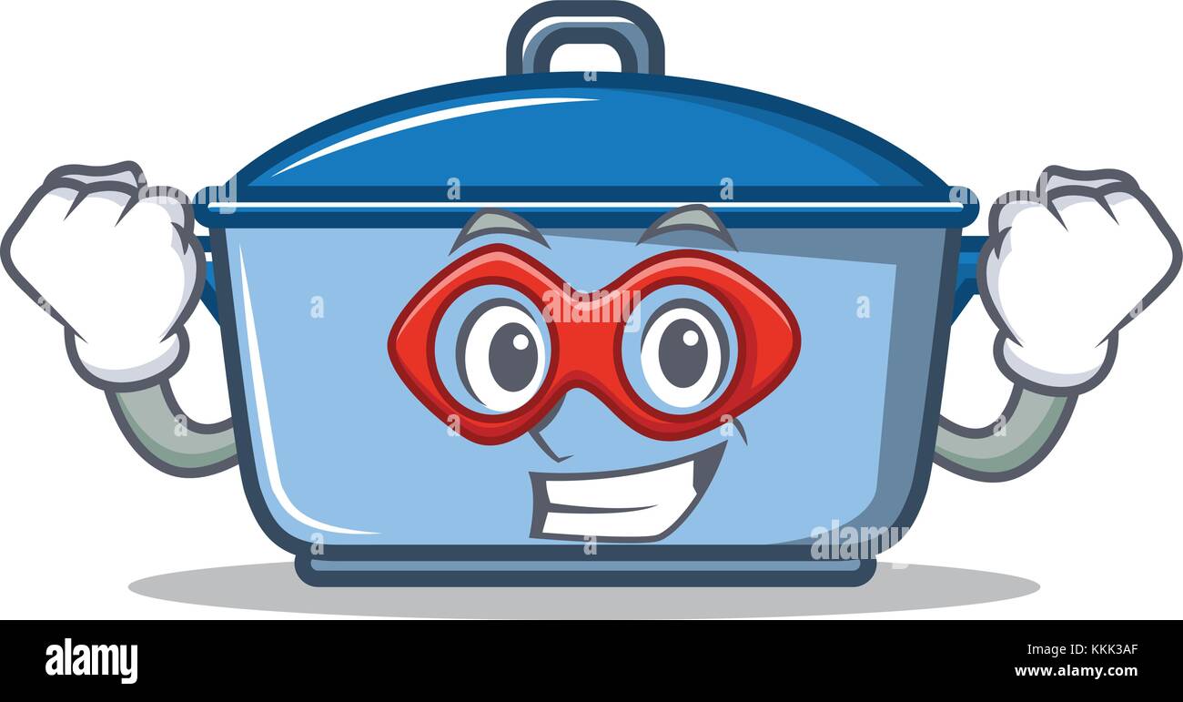 Super hero kitchen character cartoon style Stock Vector Image & Art - Alamy