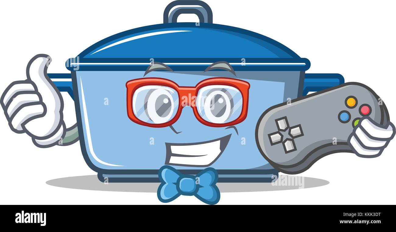 Gamer kitchen character cartoon style Stock Vector Image & Art - Alamy