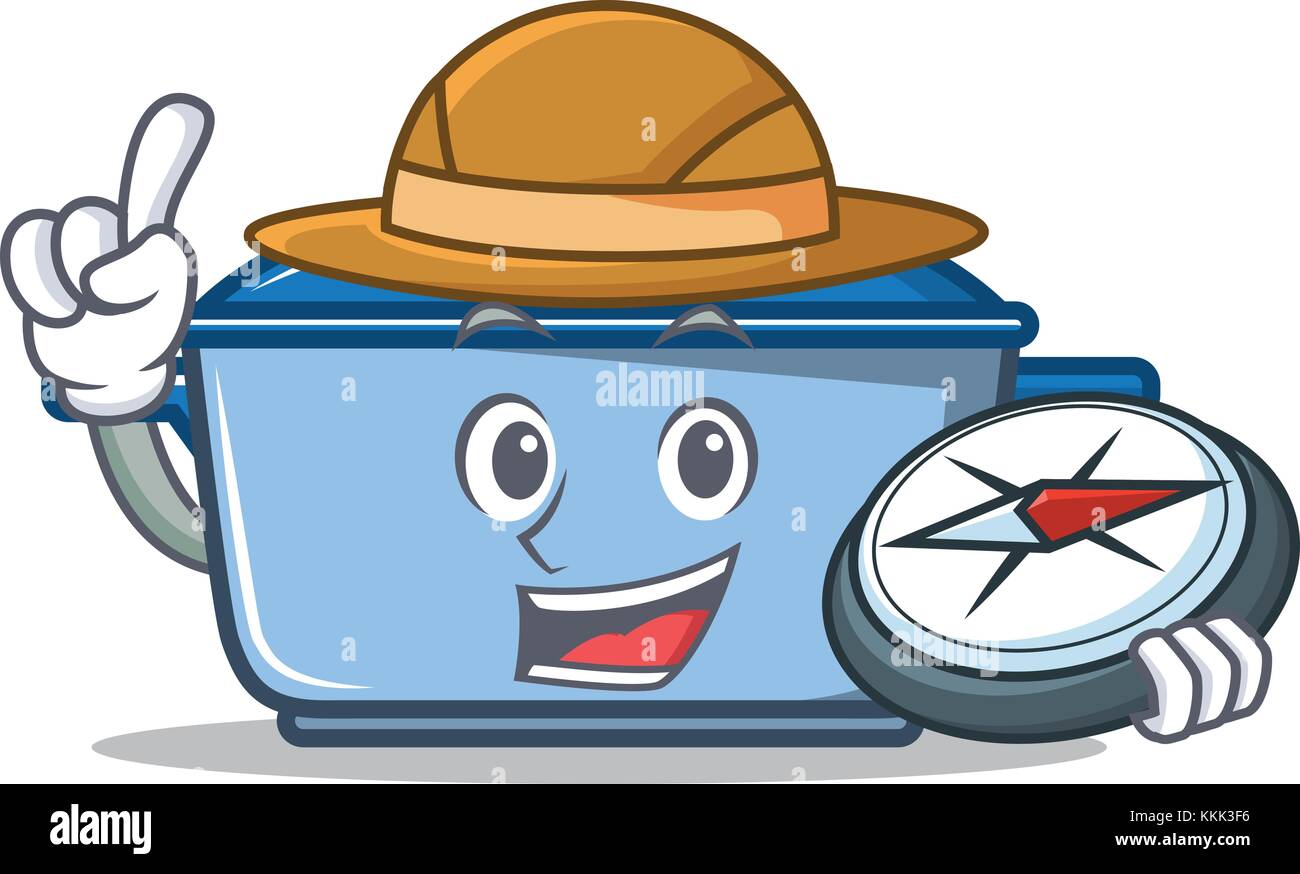 Explorer kitchen character cartoon style Stock Vector Image & Art - Alamy