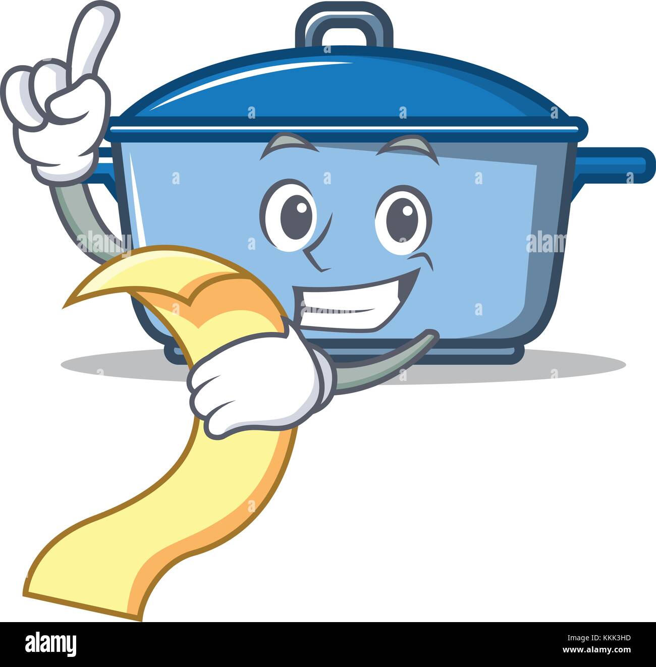 With menu kitchen character cartoon style Stock Vector Image & Art - Alamy