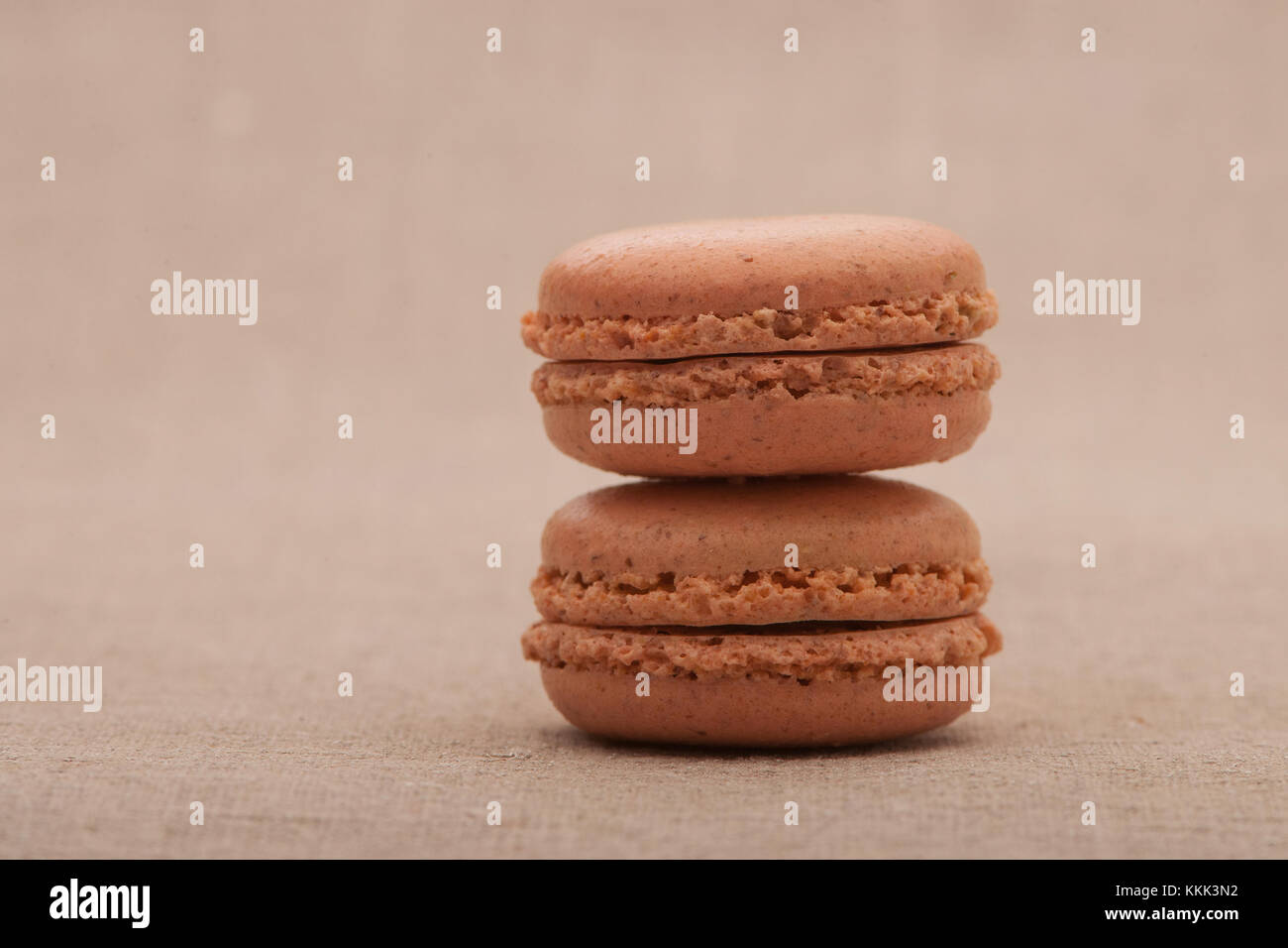 biscuits bright brown circular shape Stock Photo - Alamy