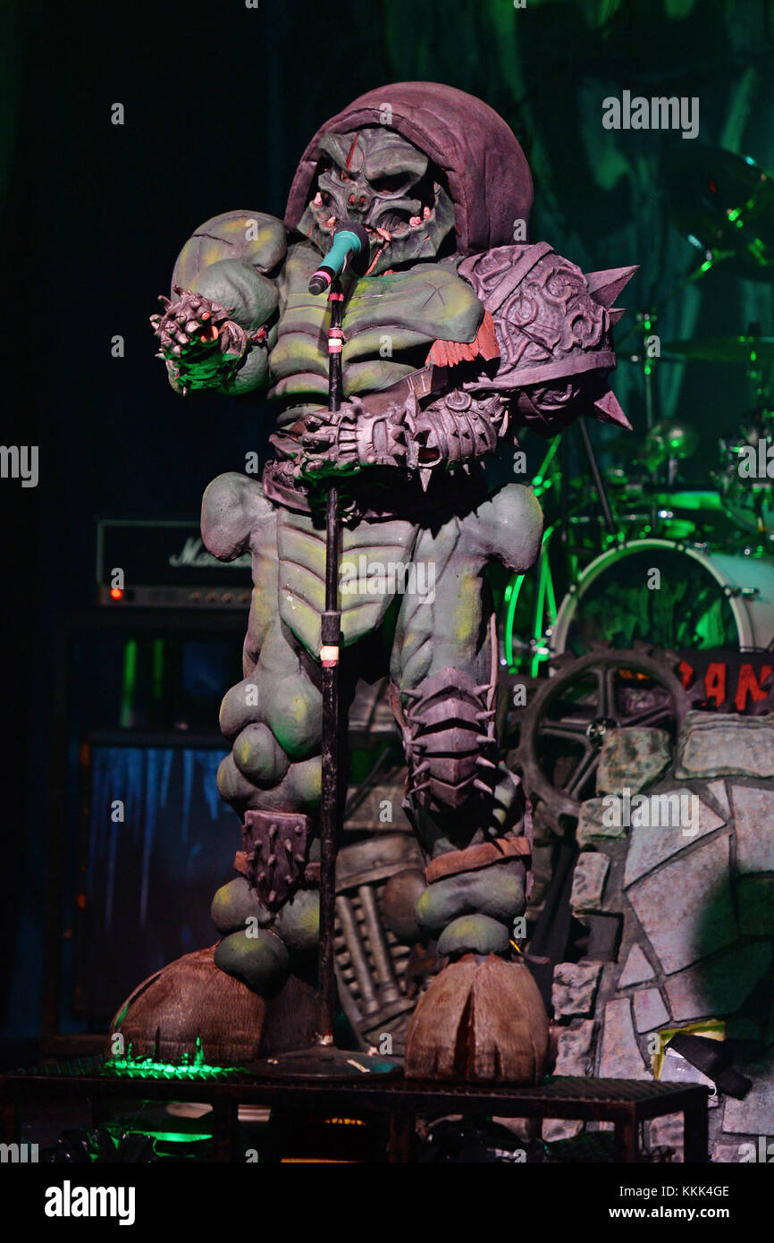 Fort Lauderdale Fl November 27 Oderus Urungus Of Gwar Performs At