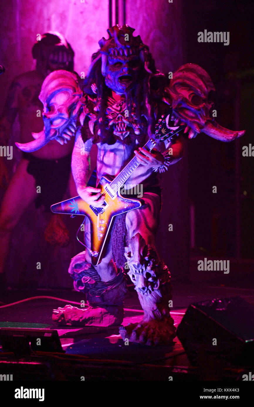 FORT LAUDERDALE, FL - NOVEMBER 27: Pustulus Maximus of GWAR performs at ...