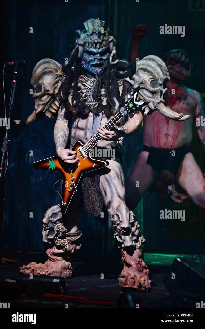 FORT LAUDERDALE, FL - NOVEMBER 27: Pustulus Maximus of GWAR performs at ...