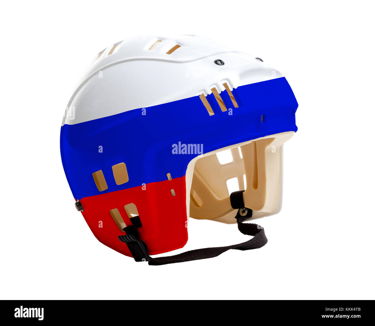 Russian flag on paint Cut Out Stock Images & Pictures - Alamy