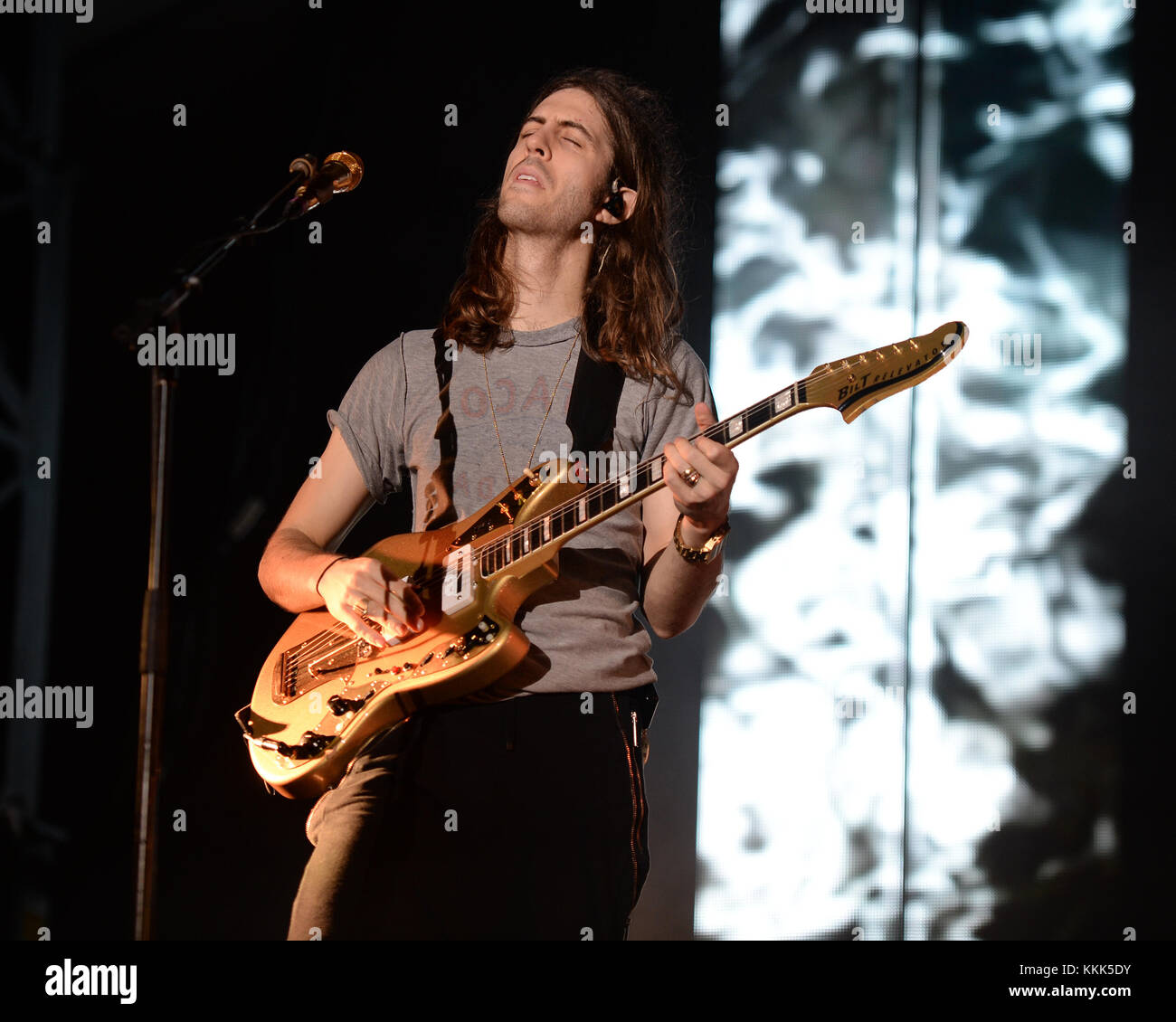MIAMI BEACH, FL - DECEMBER 30: Daniel Wayne Sermon of Imagine Dragons ...